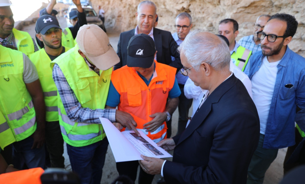 Al Haouz : Nizar Baraka effectue une visite de terrain dans la province